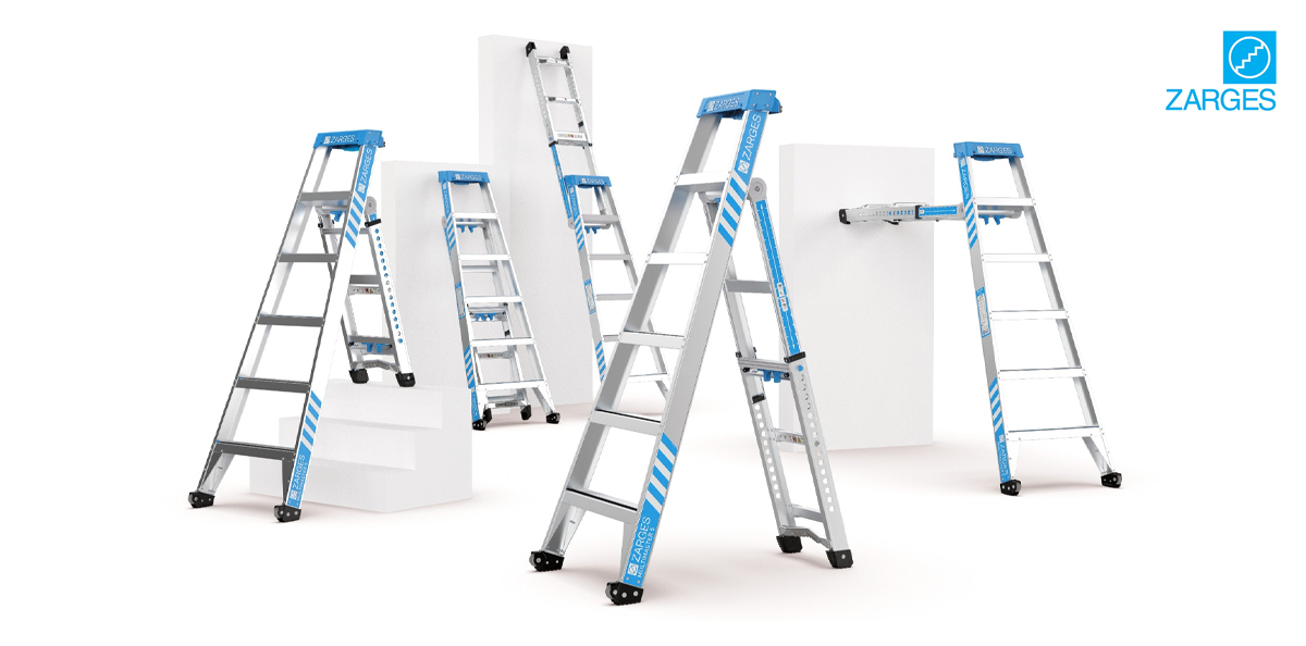 Ny multistige fra Zarges – fem stiger i én!