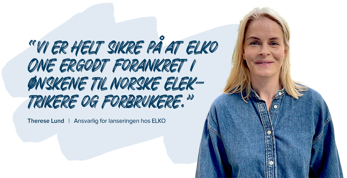 Endelig! Møt splitter nye ELKO One