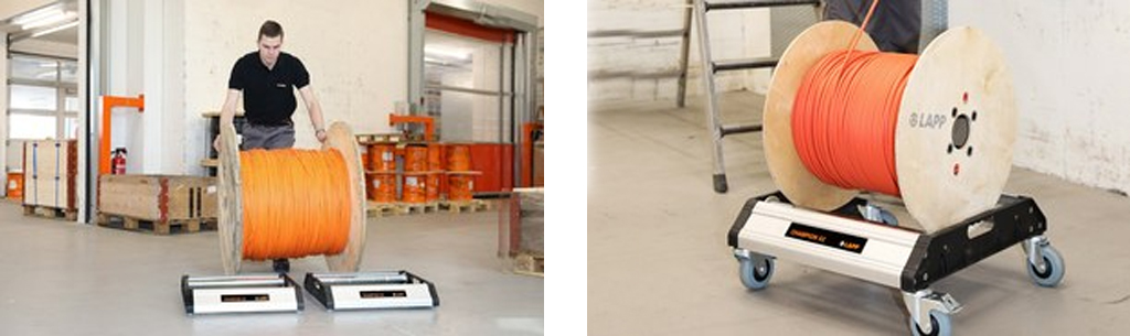 Frittstående kabelavruller