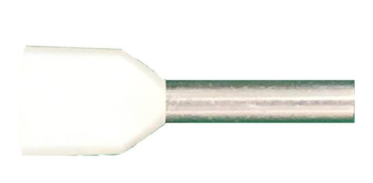 Isol. endehylse 2 x 0.75mm2 hl - endehylser abiko isoler...