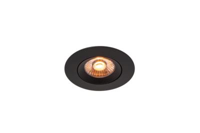 Pitch d2w sort tiltbar downlig - downlight aneta lighting...