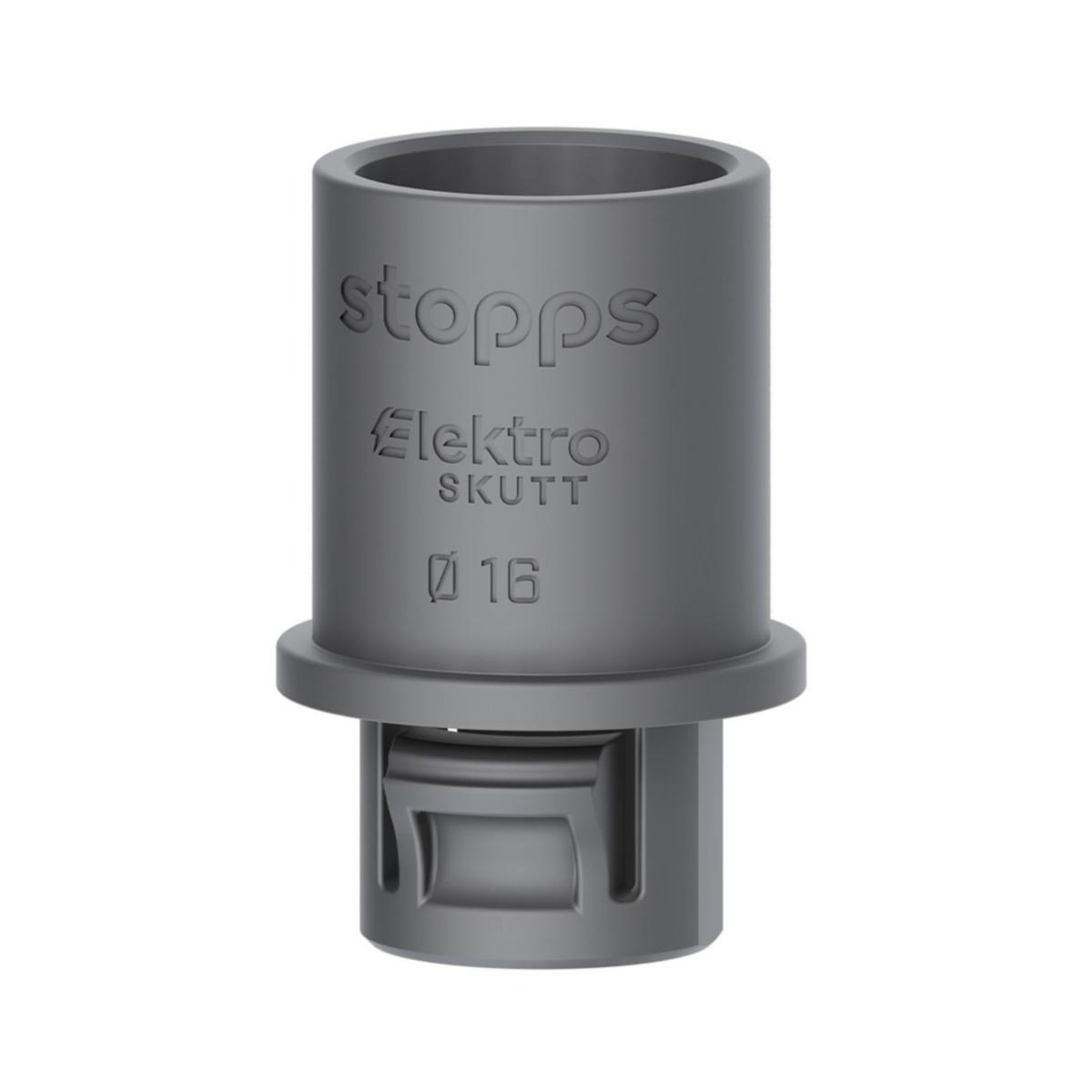 Skapmuffe stopps 16mm - skapmuffe castor stopps | Ahlsel...