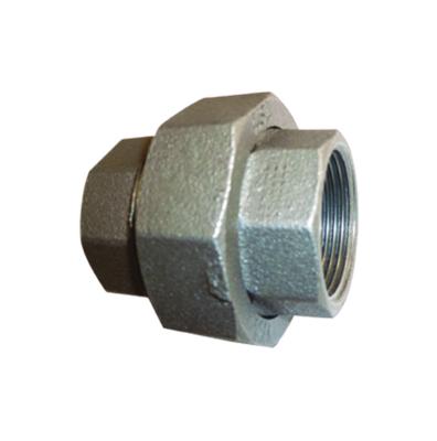 2" galv stål union en10241 - union galvanisert stål, nr.