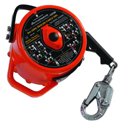 Fallblokk msa latchways sealed srl 9m rf wire - fallblokk...