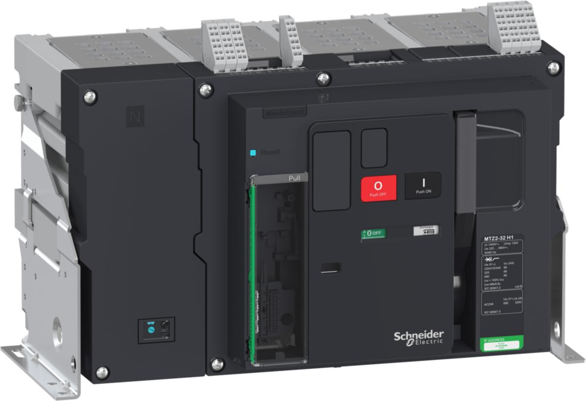 Eff.br mtz2 32h1 3200a 4p fast - effektbryter schneider ...