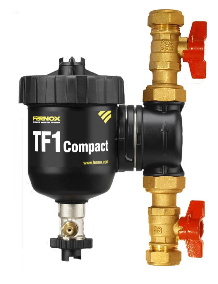 22mm fernox tf1 kompakt filter - vannbehandling fernox t...