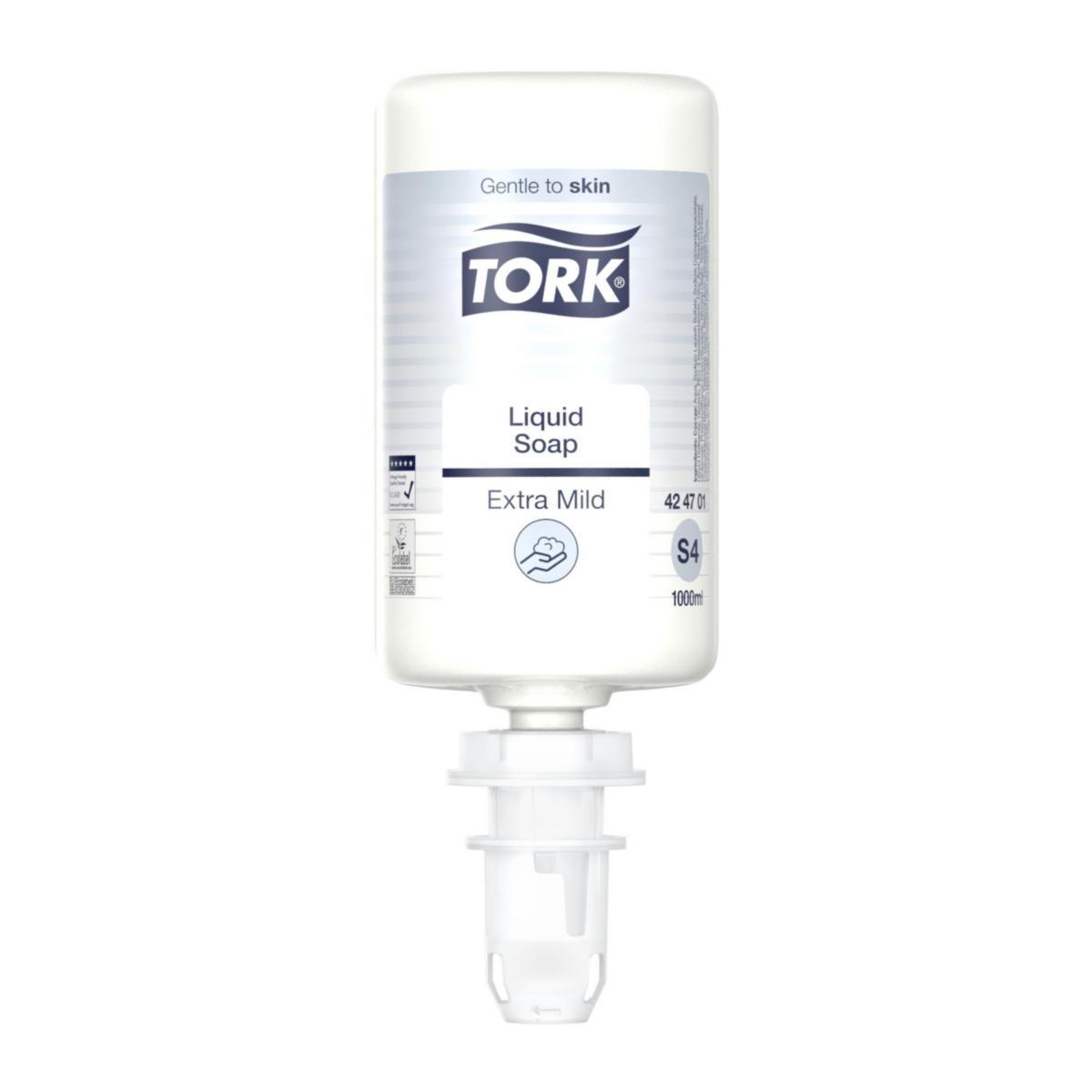 Såpe flytende ekstra mild tork 1l s4 - såpe flytende tork...