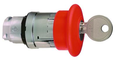 Nødstopp m/nøkkel rød ø40mm zb4bs944 - nødstopp schneider...