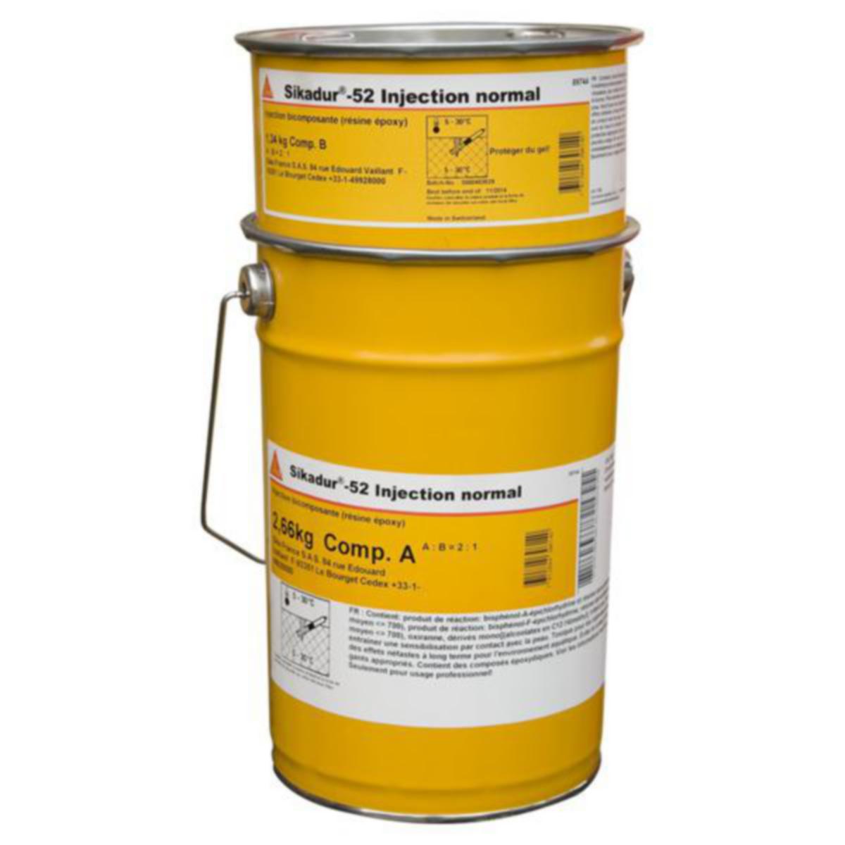 Injeksjon sikadur-52 normal ab sika a+b 1 kg - injeksjon ...