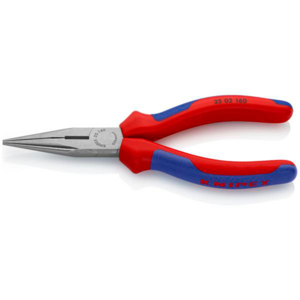 Nebbtang 2502 knipex 160mm m/sideskjær sb - nebbtang knip...