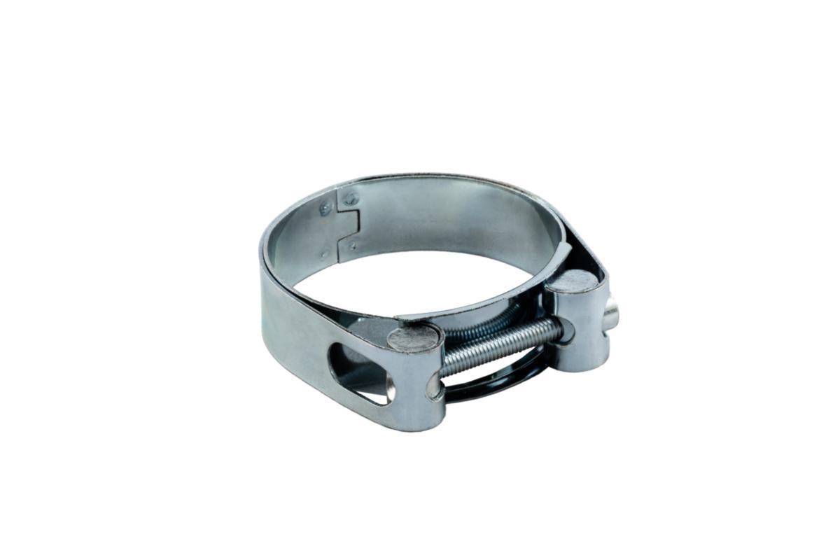 Slangeklemme hd enkel bolt w1 pari forsinket stål 45-50mm...