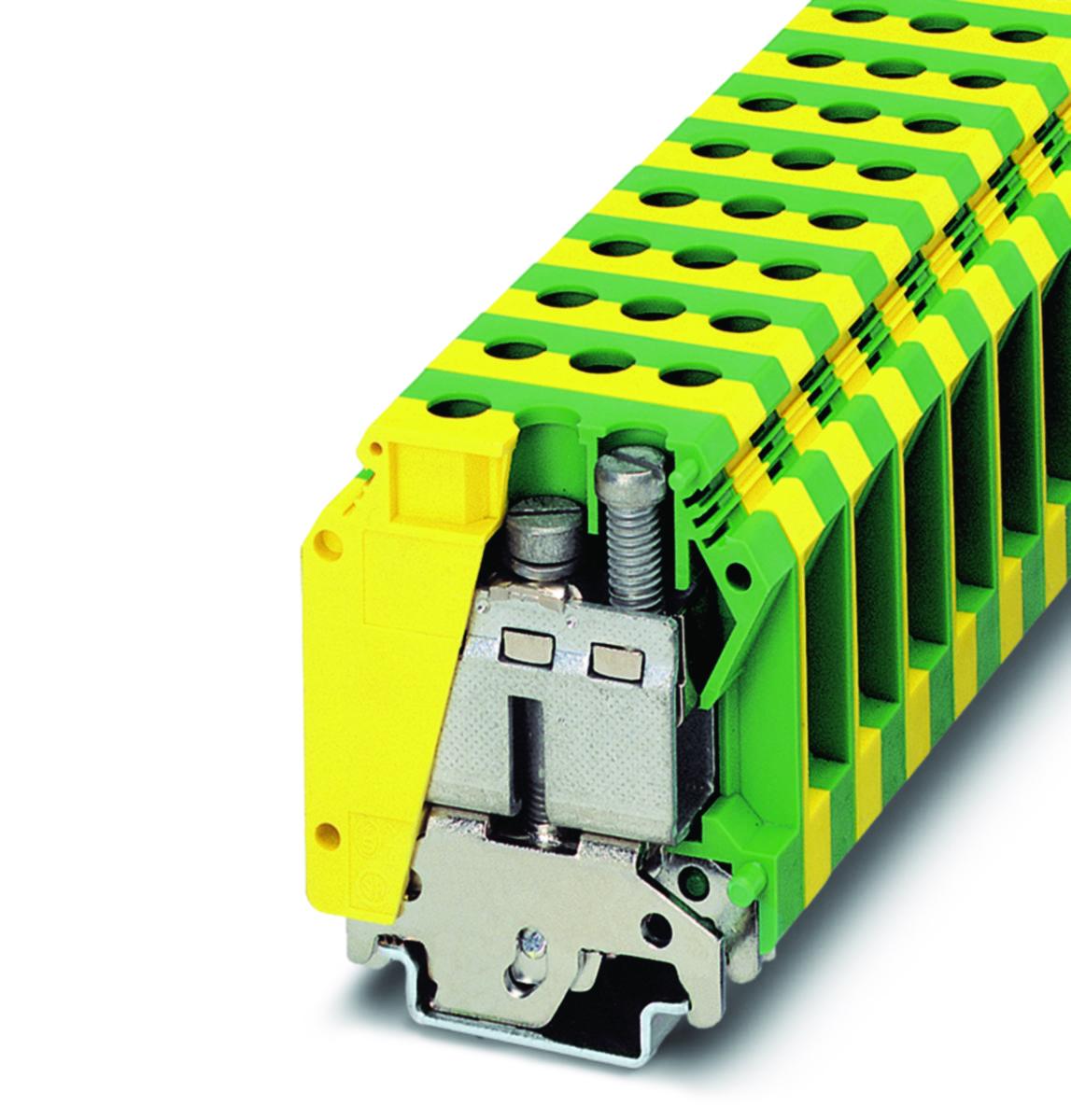 Rekkekl.uslkg35 g/gr phoenix - jordingsklemmer i uk-se...