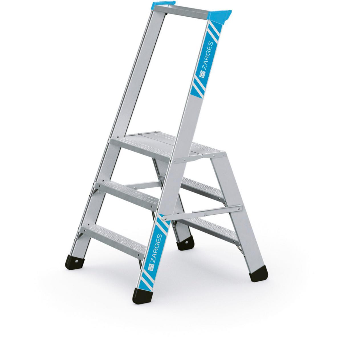 Trappestige økoproff xl rc 3 zarges 3-trinns 40233 - trap...