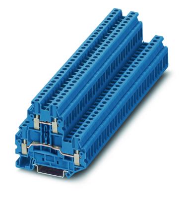 Rekkekl. skru 2 etg 0.14-2.5 b uttb 2.5 bu - rekkeklemmer...