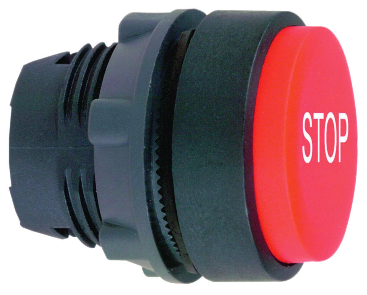 Trykknapp høy rød merket stop - trykknapper schneider fo...