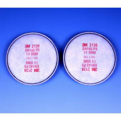Partikkelfilter 3m 2138 p3 r - filter til 3m™ åndedrettsv...