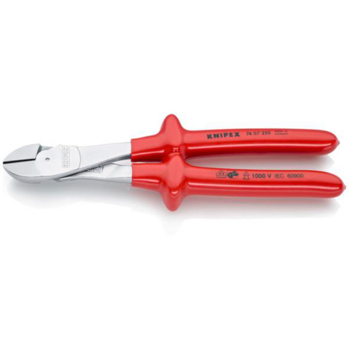 Sideavbiter 7407 knipex 250mm 1000v vde - sideavbiter kni...
