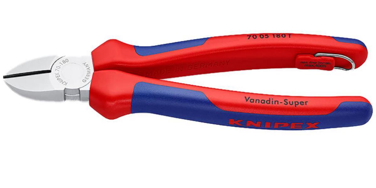Sideavbiter 7005t knipex 180mm m/øye - sideavbiter knipex...