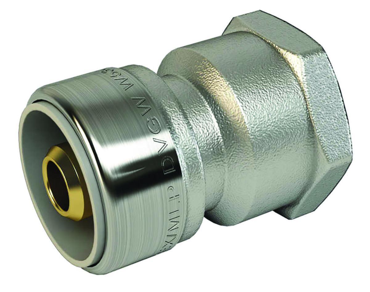 Ax20 x ¾" pf union inv. gj lk pex - union pf, lk | Ahlsell