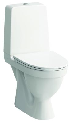 Laufen kompas wc. rimless skjult s-lås. lim hvit 2715.1