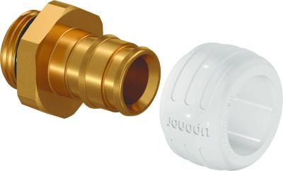 16-g3/8"mt q&e adapter f/fordeler aqua plus uponor - adap...