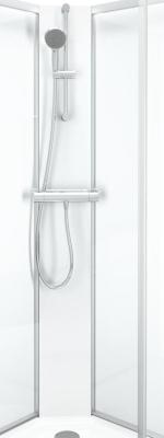 Showerama 10-5 søyle classic hvit - dusjkabinett showeram...