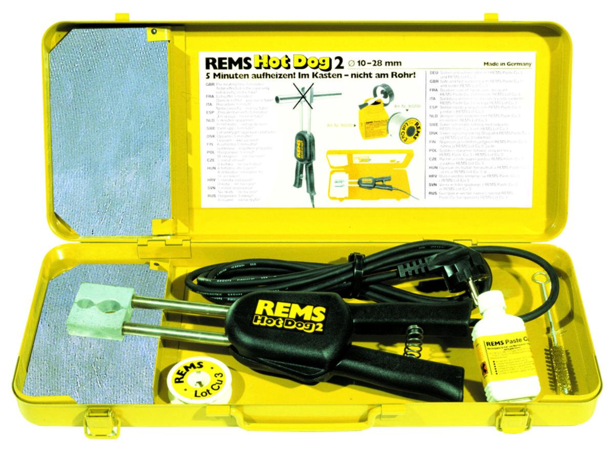 Loddetang hot dog 2 rems 230v 440w - loddetang rems hot d...