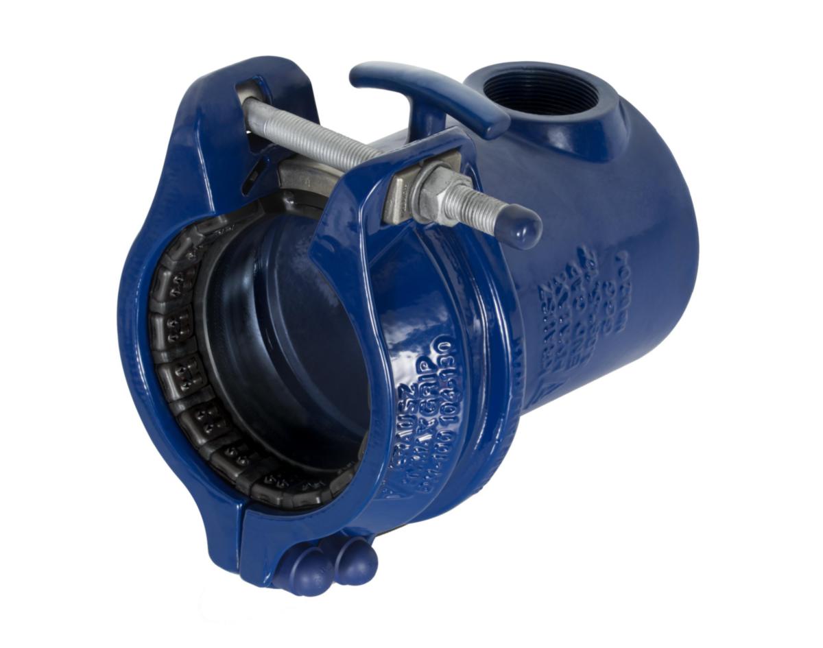 Dn200x2" hymax grip endekappe 190-240mm strekkfast pn16