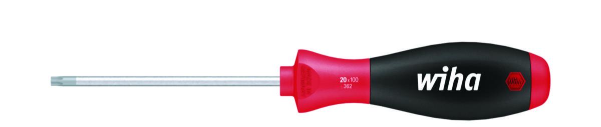 Skrutrekker softfinish 362 wiha torx t20 100mm - skrutrek...