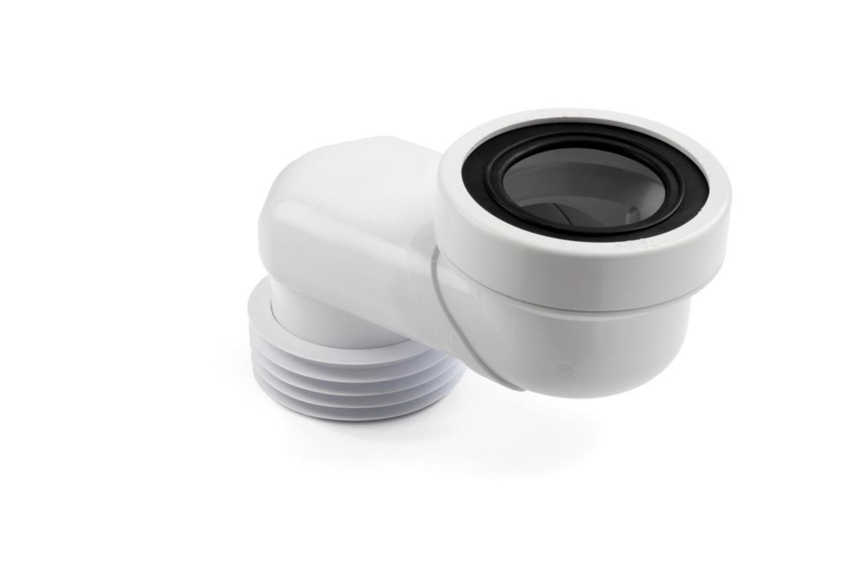 Klosettstuss offset 80, 80mm s - baderoms tilbehør, puru...