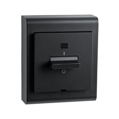 Bryter med lys pv 2-pol sort - brytere sg® med lys 2-pol...