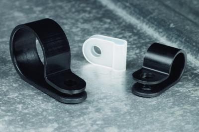 P-clips sort, ø = 5mm h2p - p-clips hellermanntyton | Ah...