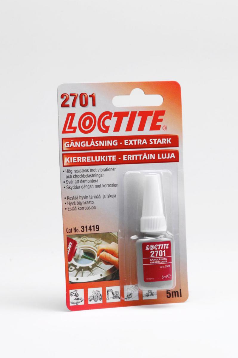 Gjengesikring 2701 loctite 5ml - gjengesikring loctite 27...