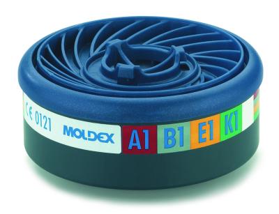 Gassfilter moldex easylock a1b1e1k1 2pk - filter til mold...