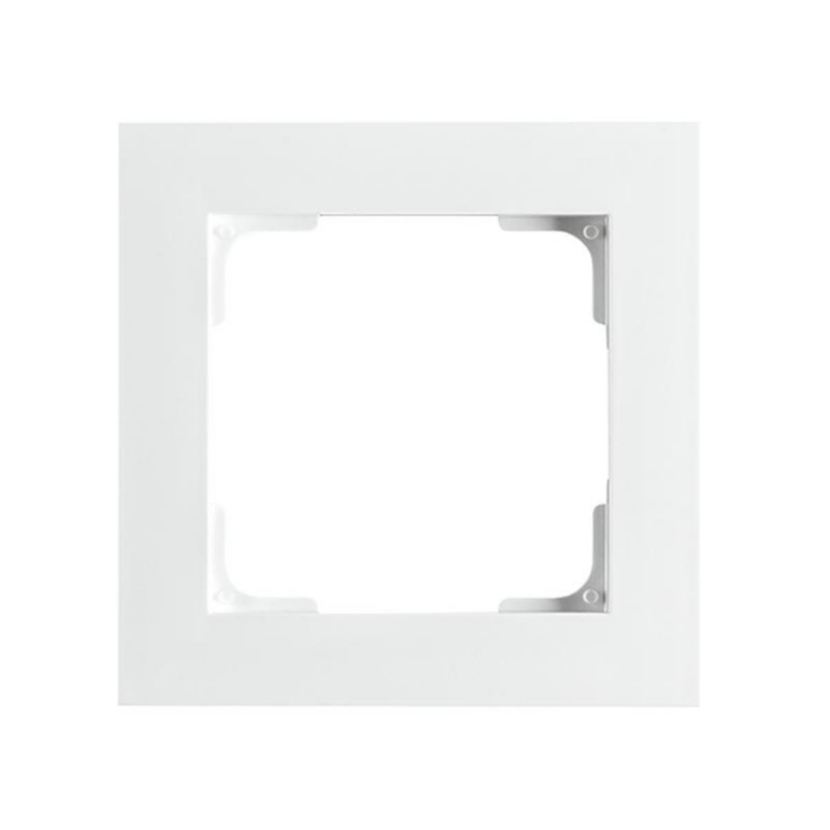 Ramme 1x hvit - ramme sg install | Ahlsell – Vi gjør det...