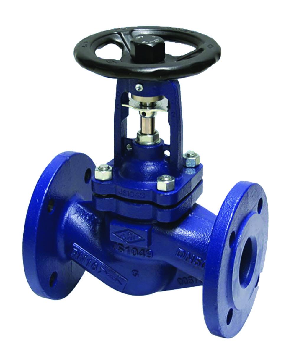 Dn50 pn16 seteventil rl ggg-40. blg n/r, fig.22.046 - set...