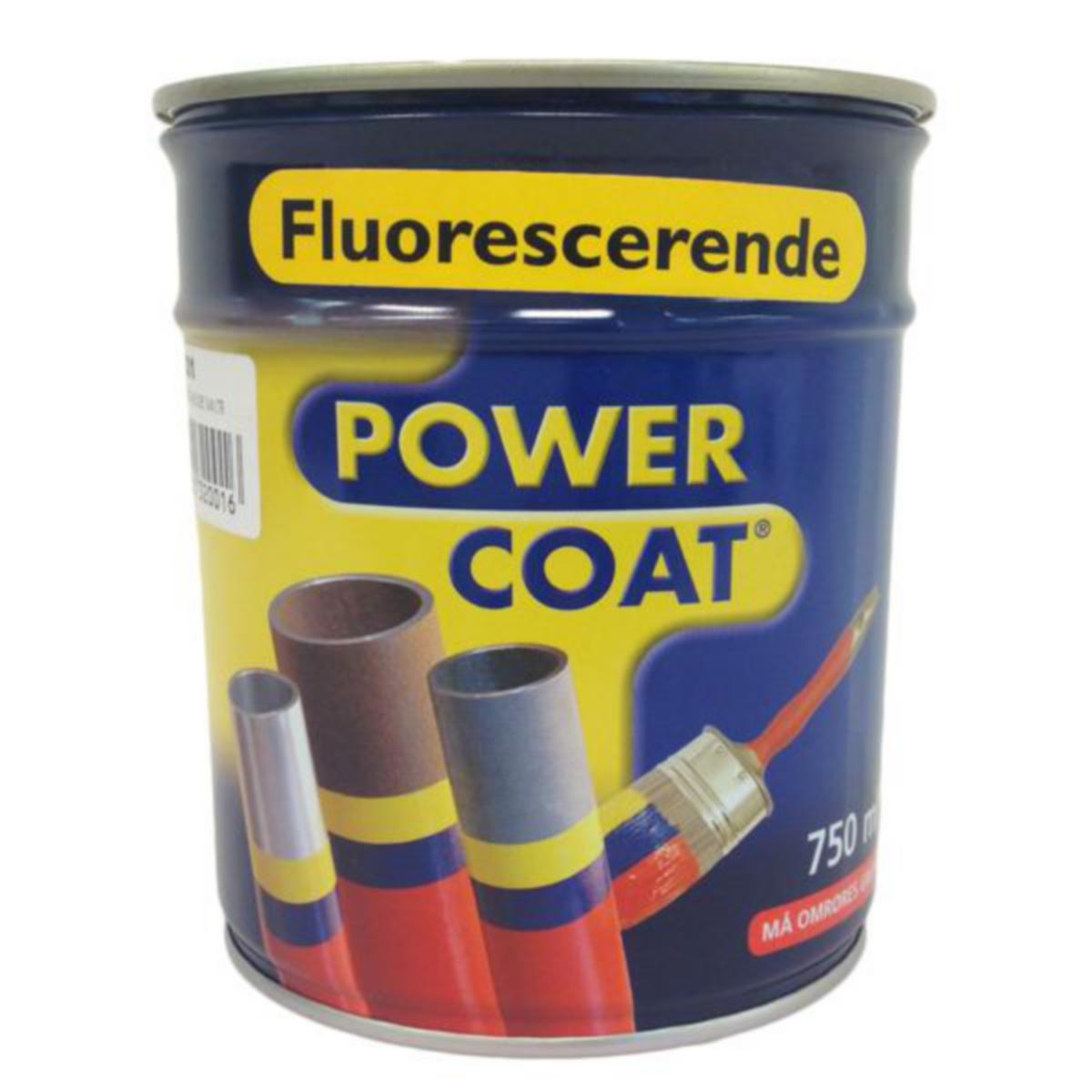 Maling 3in1 ral 1026 power coat 750ml gul fluor - rustbes...