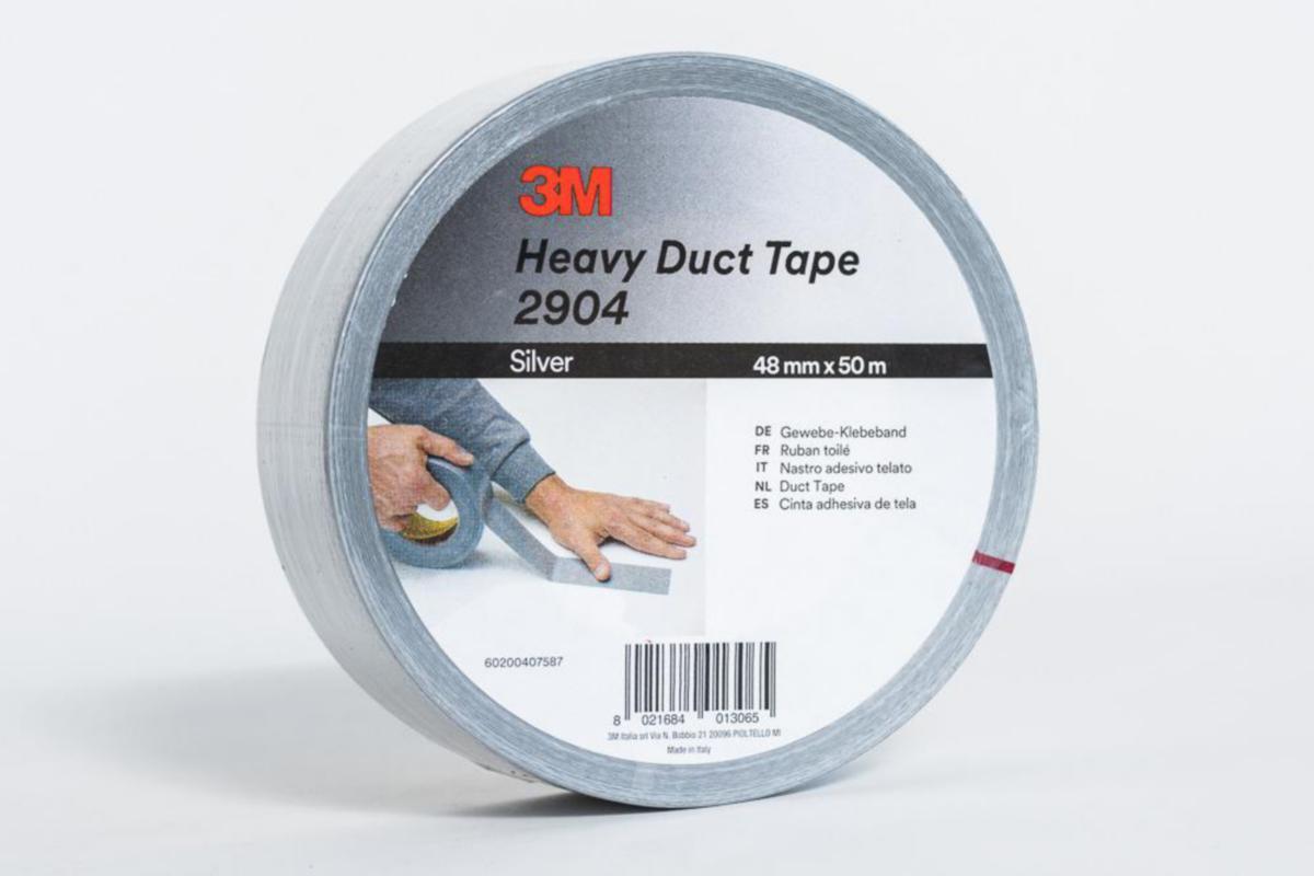 Lerretstape 48mmx50m sølv 2904 3m scotch - lerretstape 3m...