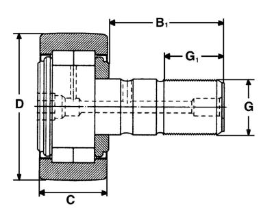 Lager skf nukr 62 a - støtteruller serie nukr | Ahlsell