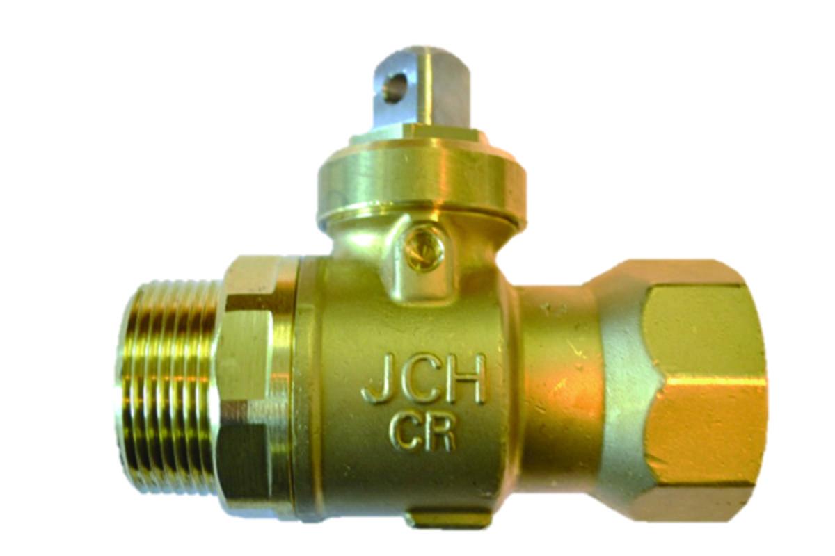 1 1/4"u avk anboringsventil jch m/40mm prk. kort spindel ...