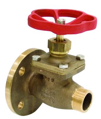 Dn50 x 2" pn16 brannventi rg 5. rettløpet nbr/metalltn.