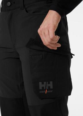 Servicebukse dame hh luna 4-v svart str c44 - servicebuks...