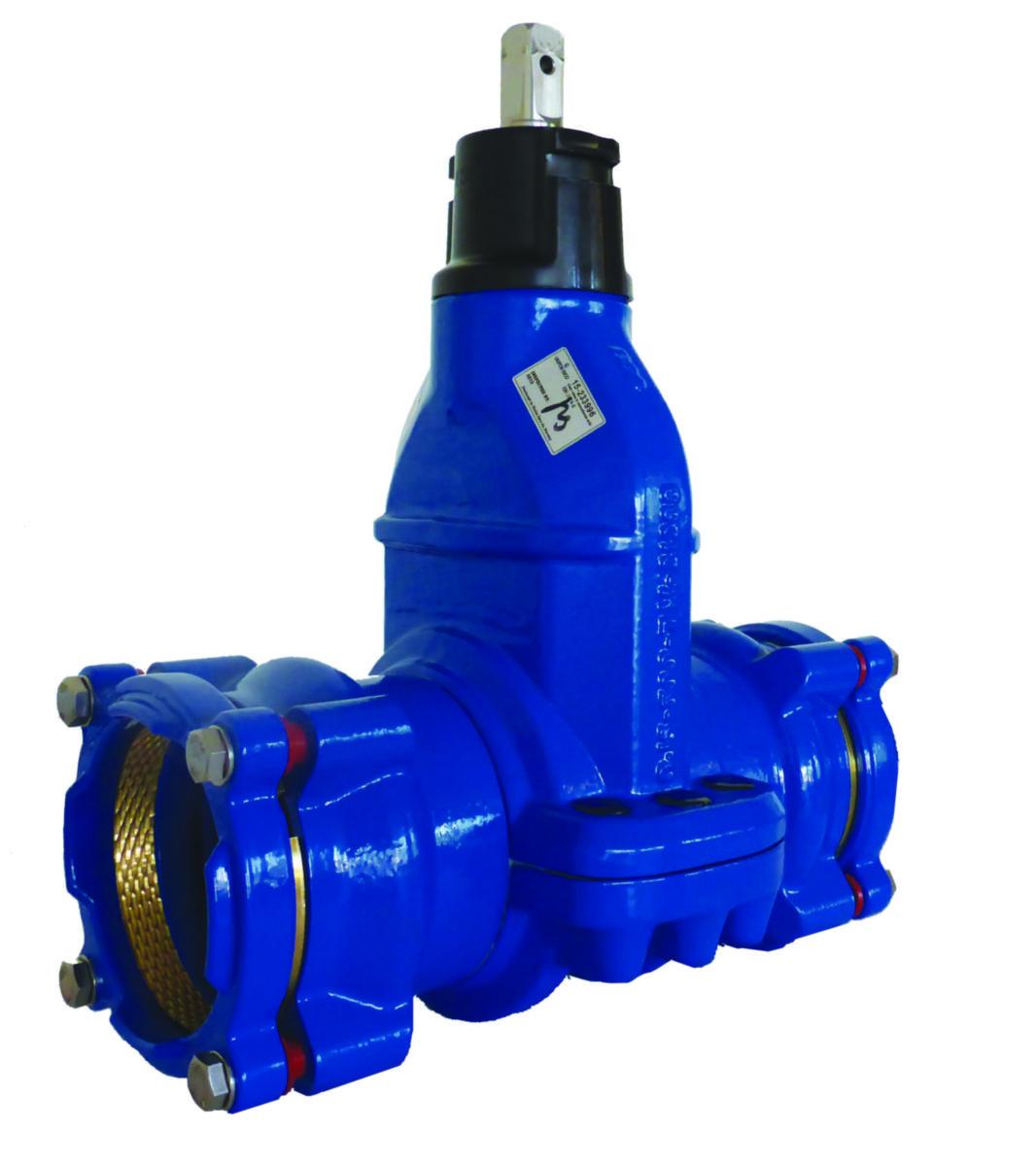 Dn200/200 aquosus sluseventil hl aq719-111 ulefos grip mu...