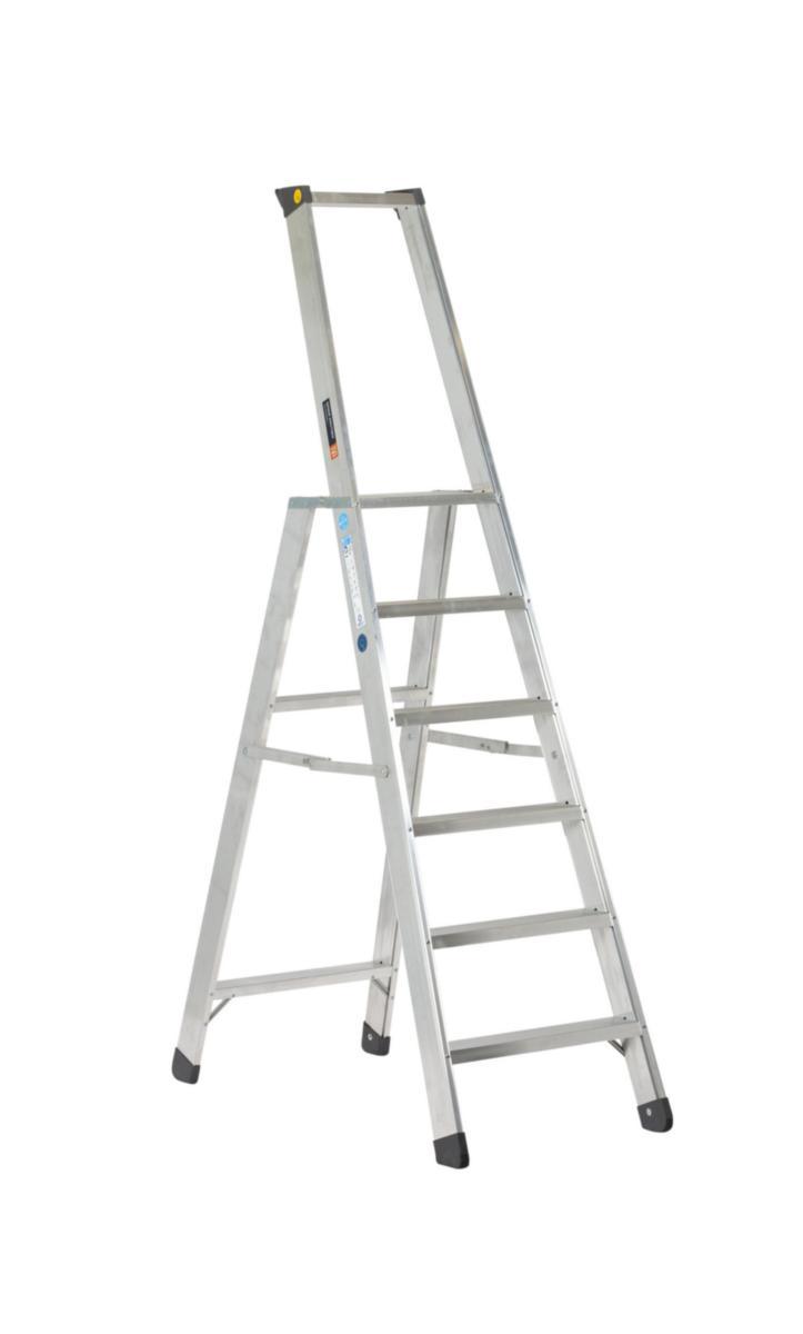 Trappestige z500 økoproff zarges 1.35m 6-trinn - trappest...