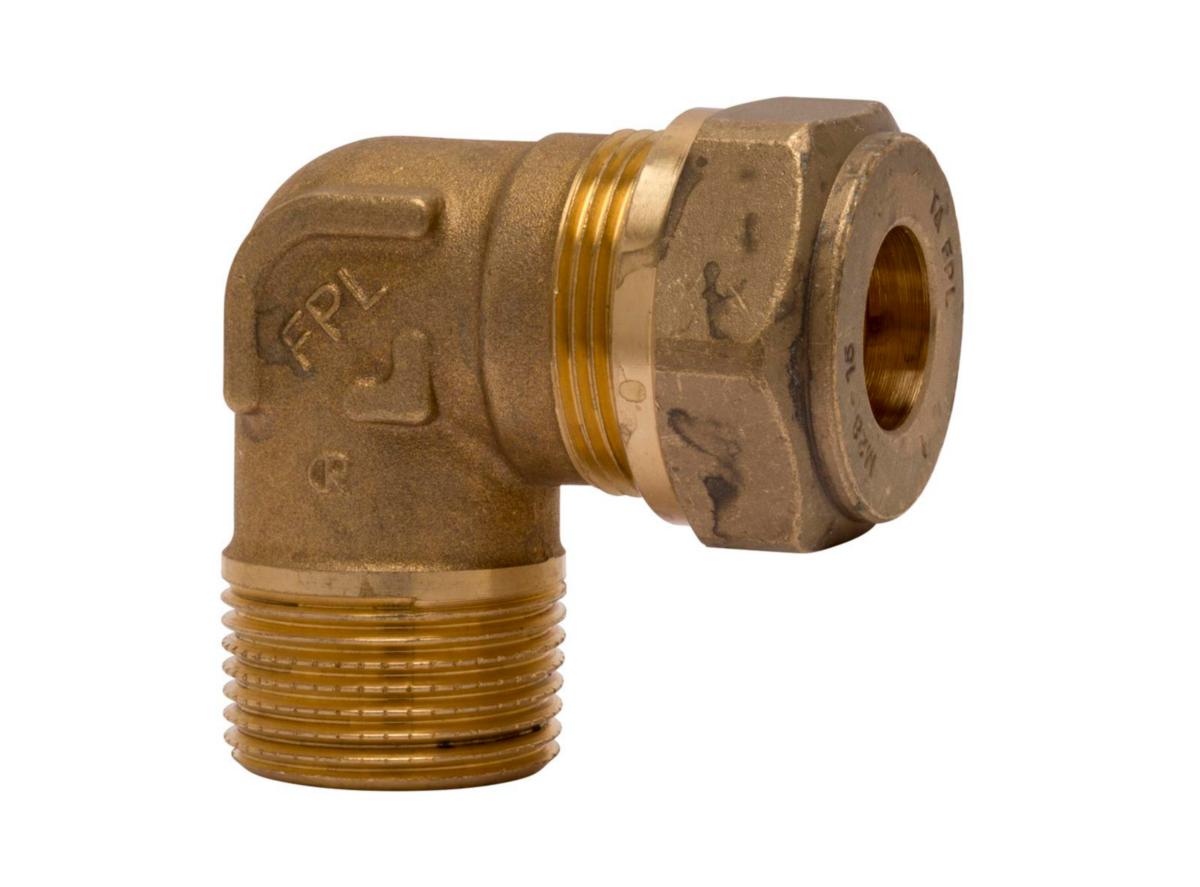 18 mm x 3/4" fpl albu 53306-618 - albu 90° m/utvendige gj...