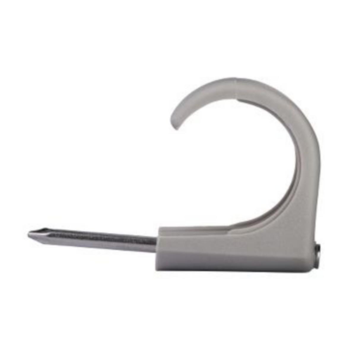 Klammer tc-c5m secor 18-22 grå varmforsinket for rund kab...