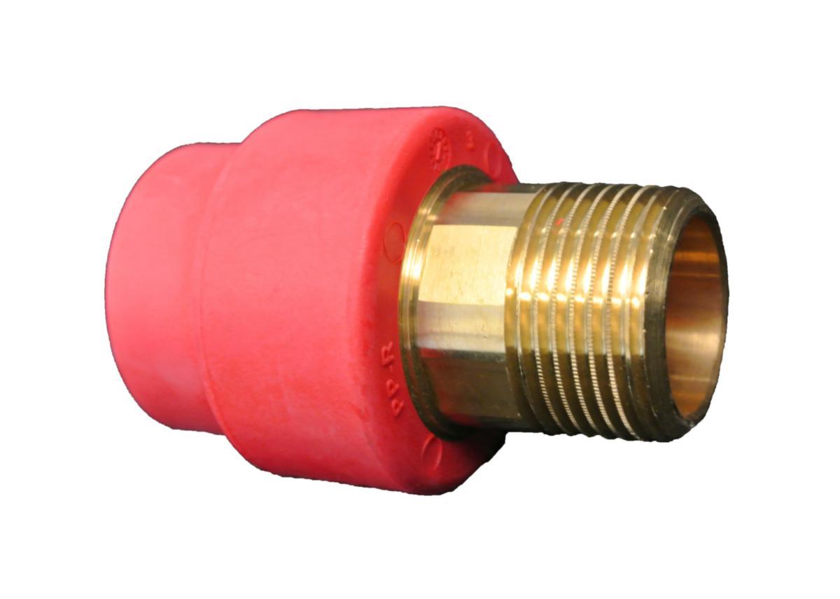 40-1 1/4" overgangsnipp.hexag redpipe f/sprinkling - over...