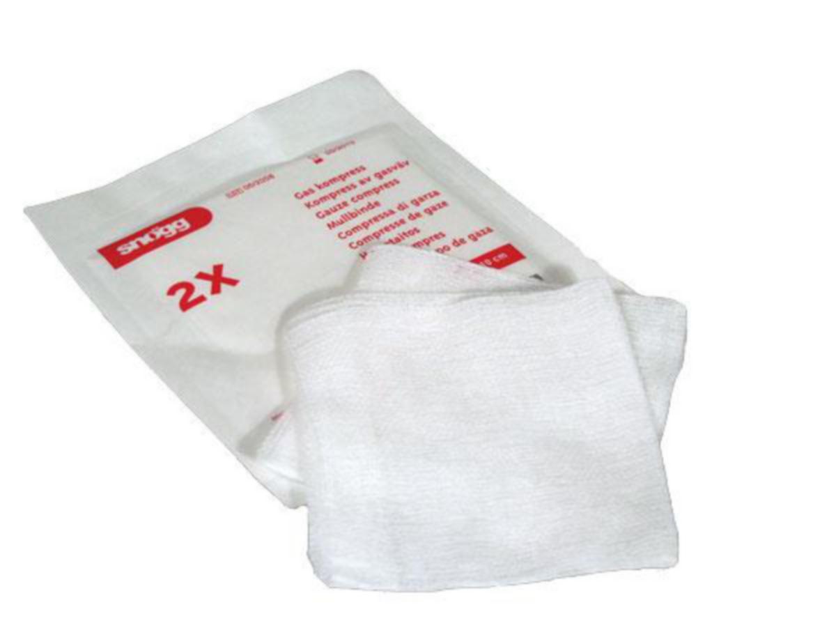 Kompress steril snøgg 10x10cm - kompress gas snøgg® | Ahl...