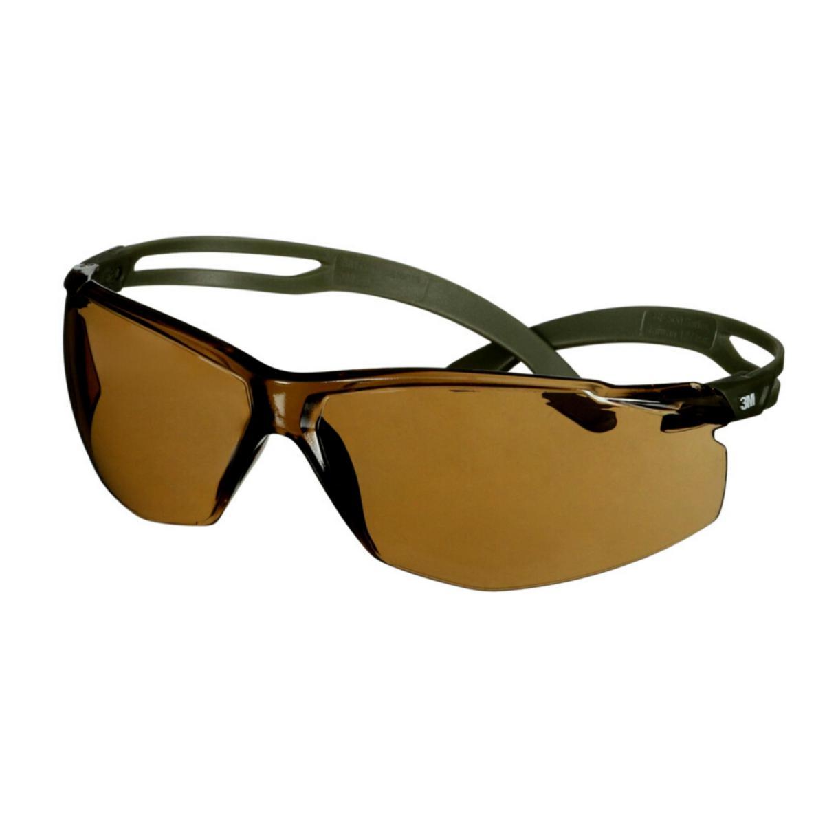 Vernebrille 3m secure fit 500 brun linse - vernebrille 3m...