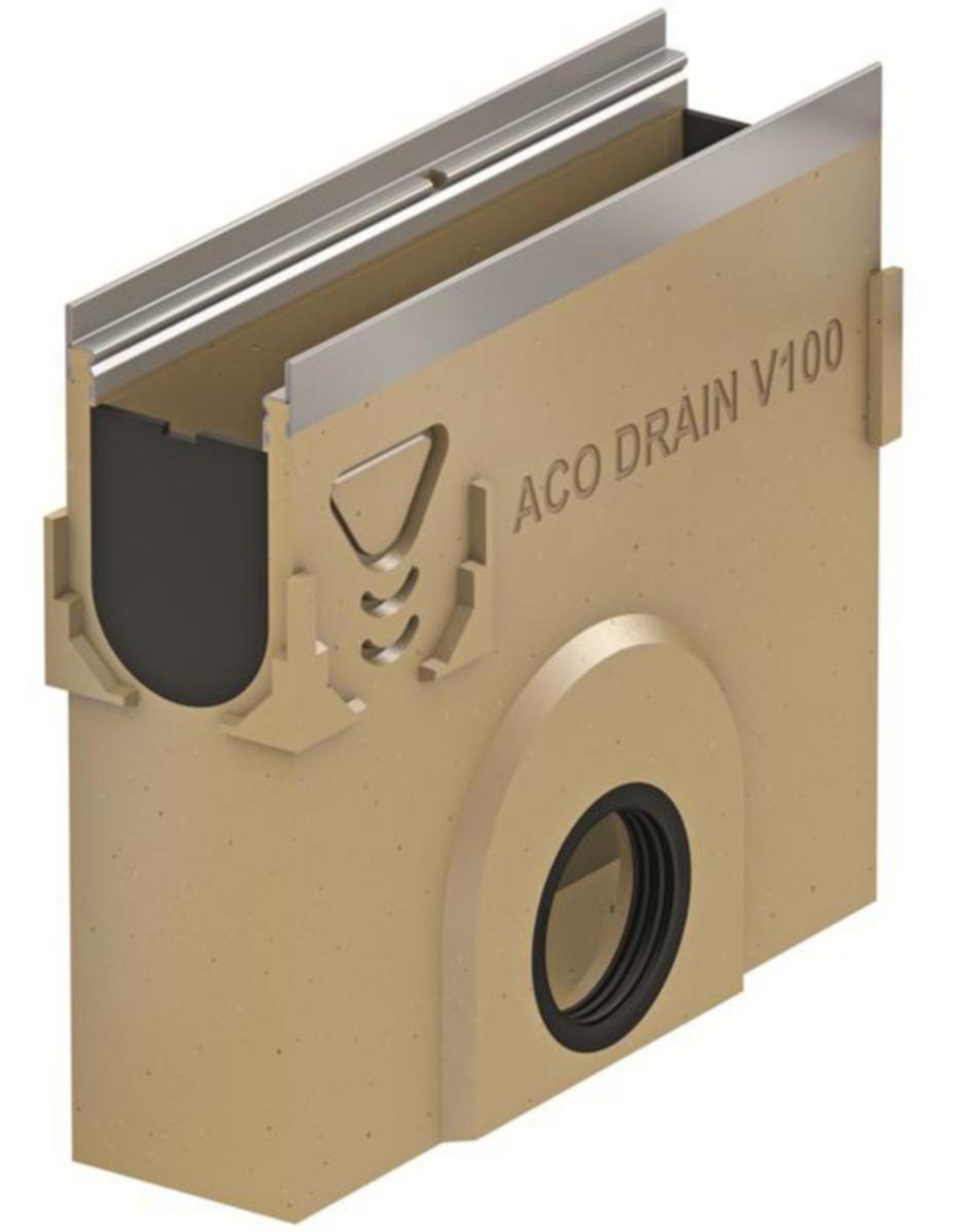 Aco xtradrain s sandfang m/110 mm utløp, l=0.5mtr - aco x...